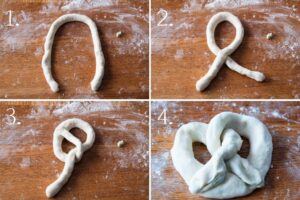 Spinach Artichoke Stuffed Sourdough Pretzels - An Expression Of Food