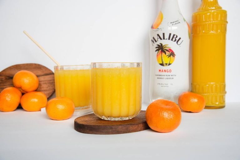 Mango Crush | mango rum cocktail recipe - An Expression Of Food