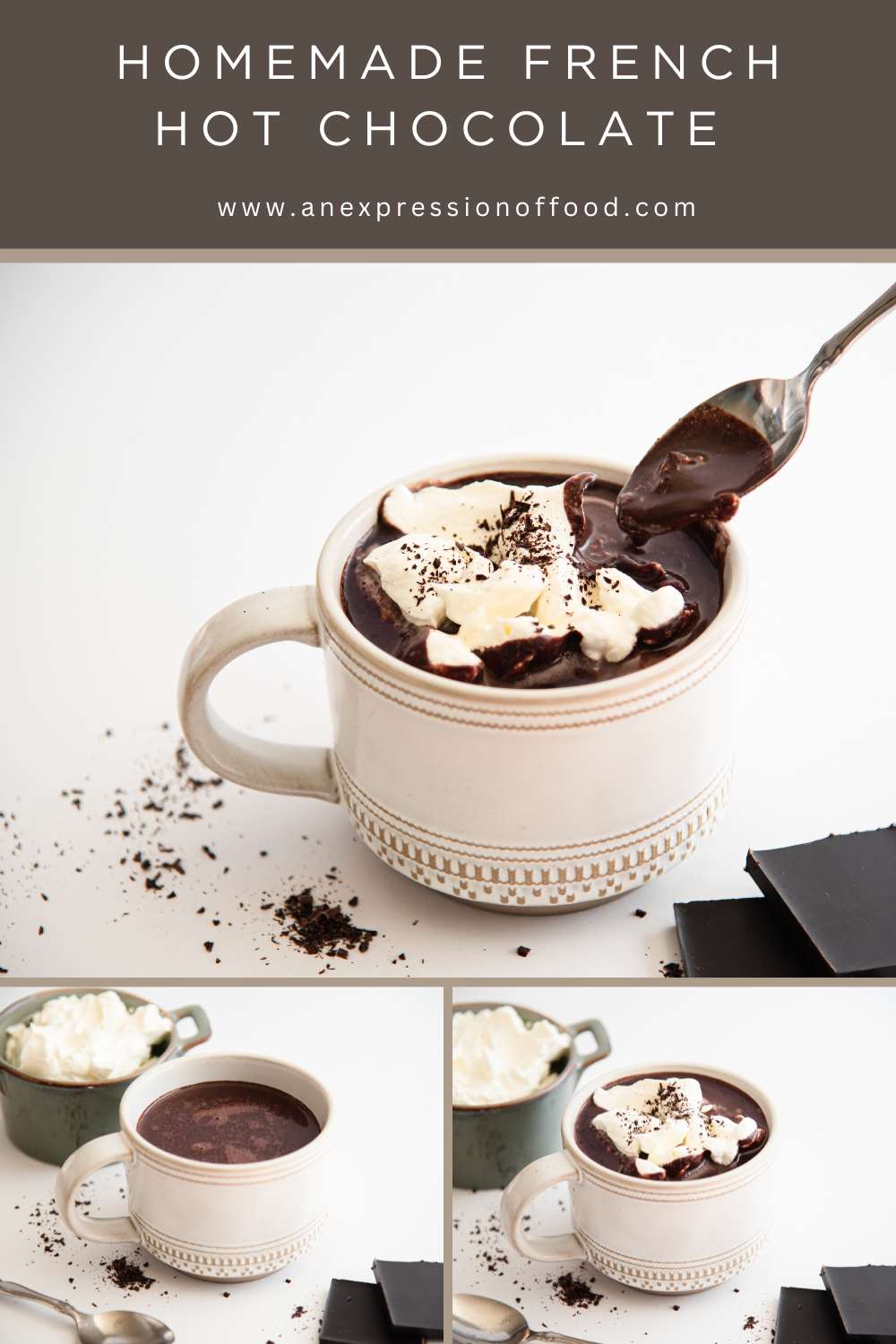 French Hot Chocolate Recipe | Chocolat Chaud - An Expression Of Food