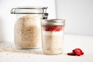 Strawberries and Cream Instant Oatmeal Recipe - An Expression Of Food