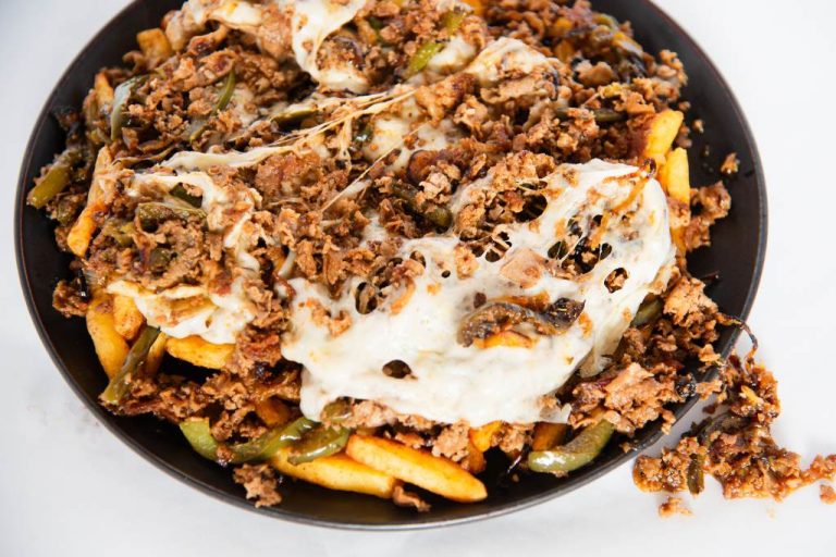 Easy Loaded Philly Cheesesteak Fries - An Expression Of Food