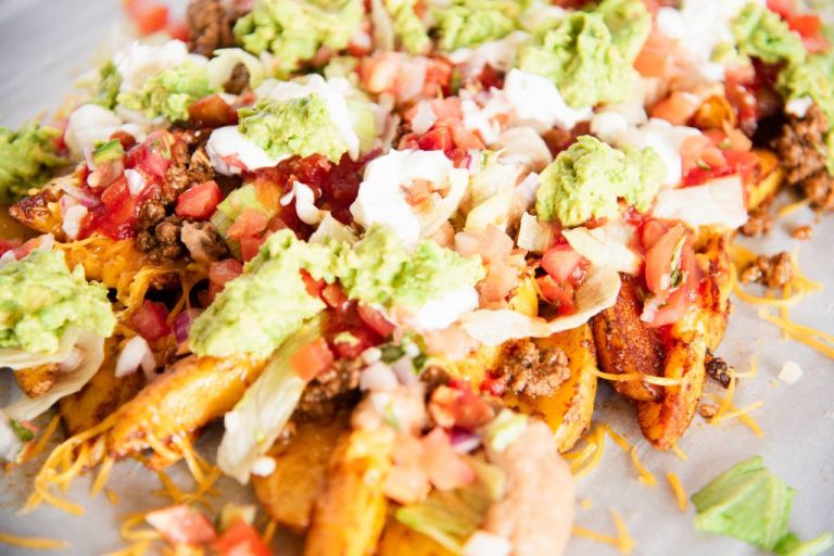 Loaded Nacho Fries | Super Easy Recipe! - An Expression Of Food