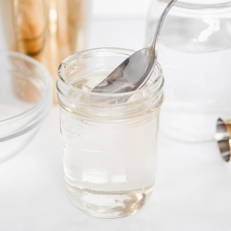 Easy Homemade Simple Syrup Recipe (2:1) - An Expression Of Food