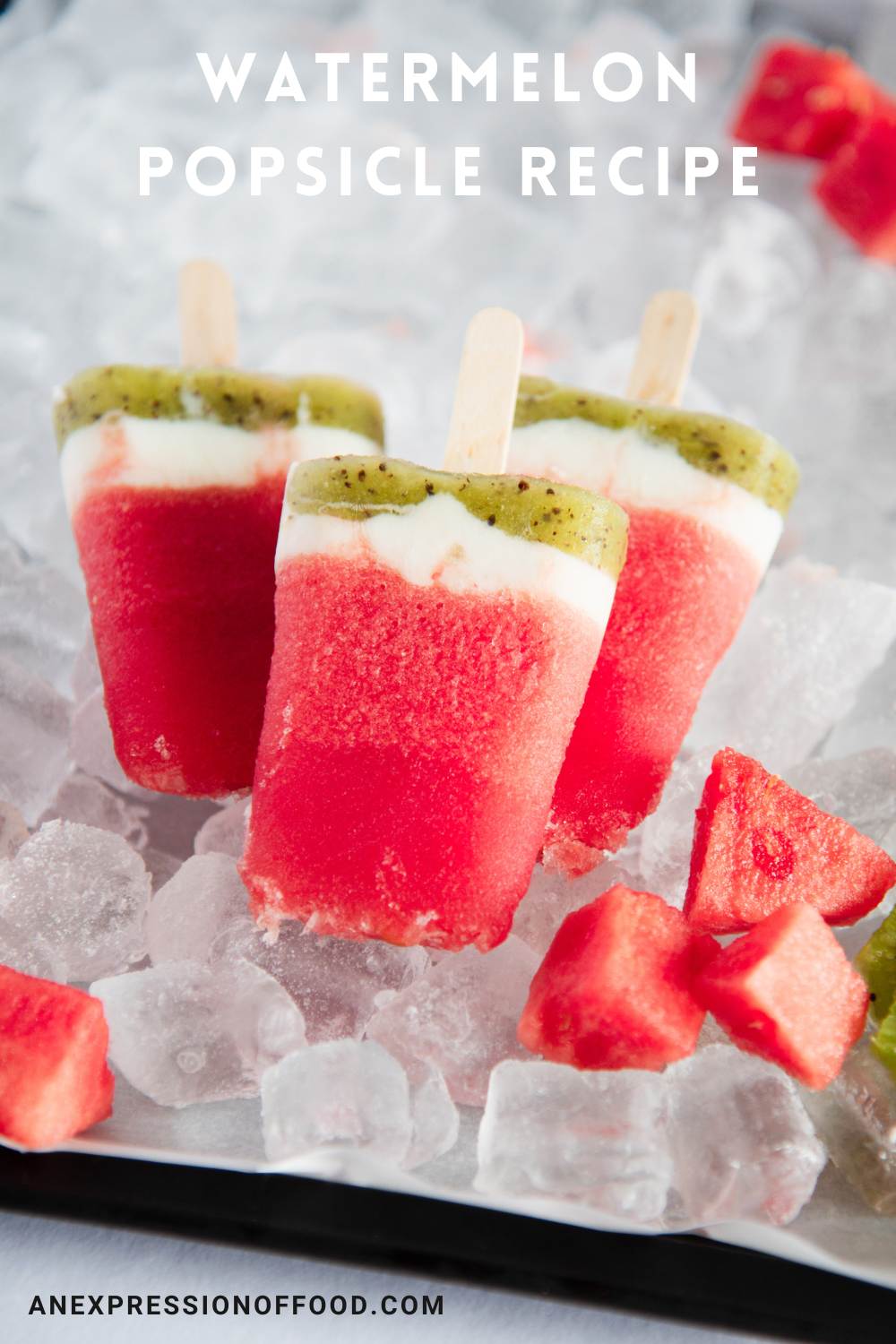 Easy Homemade Watermelon Popsicles - An Expression Of Food