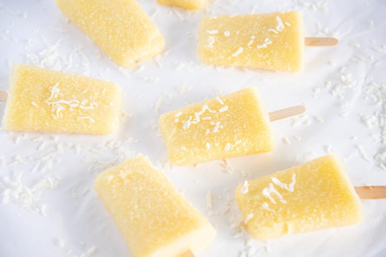 Boozy Pina Colada Popsicle Recipe - An Expression Of Food