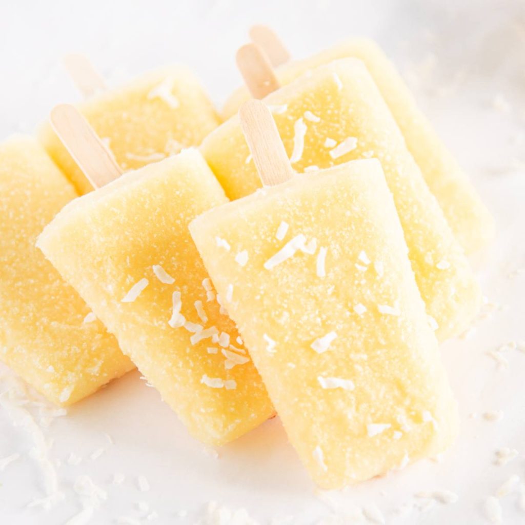 Boozy Pina Colada Popsicle Recipe - An Expression Of Food