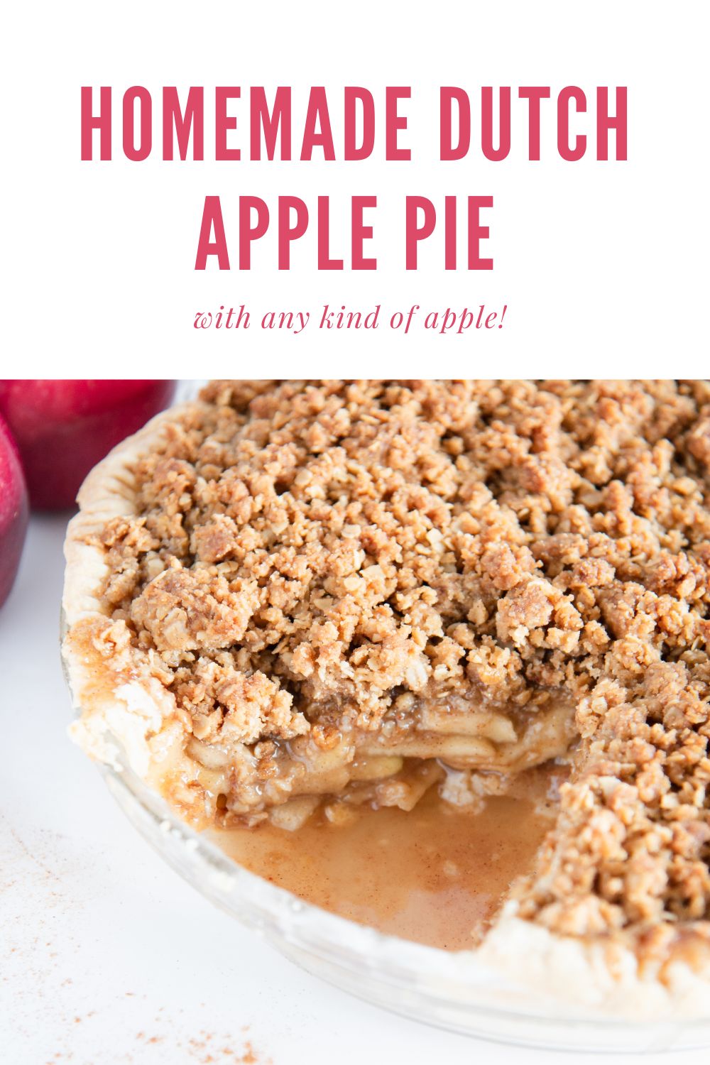 Classic Dutch Apple Pie Recipe - An Expression Of Food