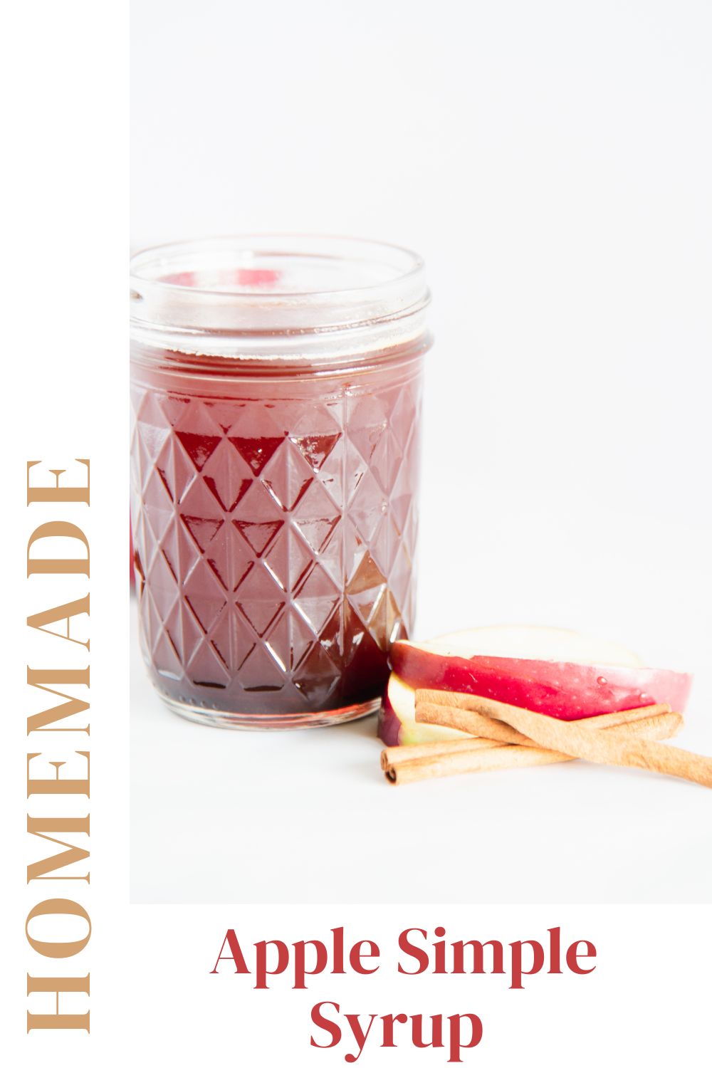 Homemade Cinnamon Apple Simple Syrup - An Expression Of Food