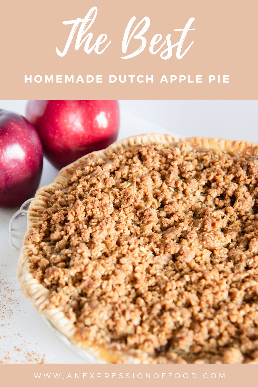 Classic Dutch Apple Pie Recipe - An Expression Of Food