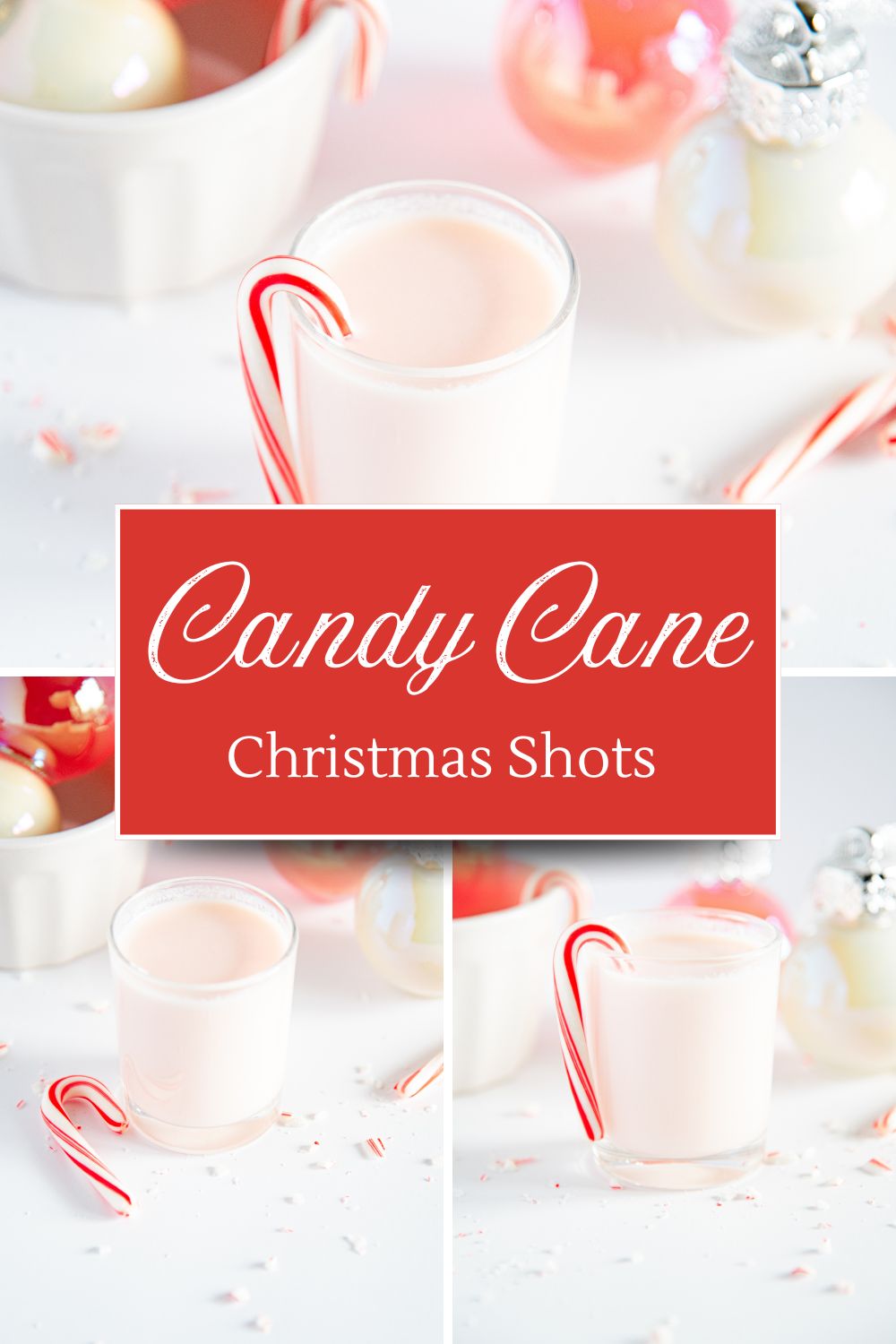 Candy Cane Christmas Shots | with homemade peppermint vodka! - An ...
