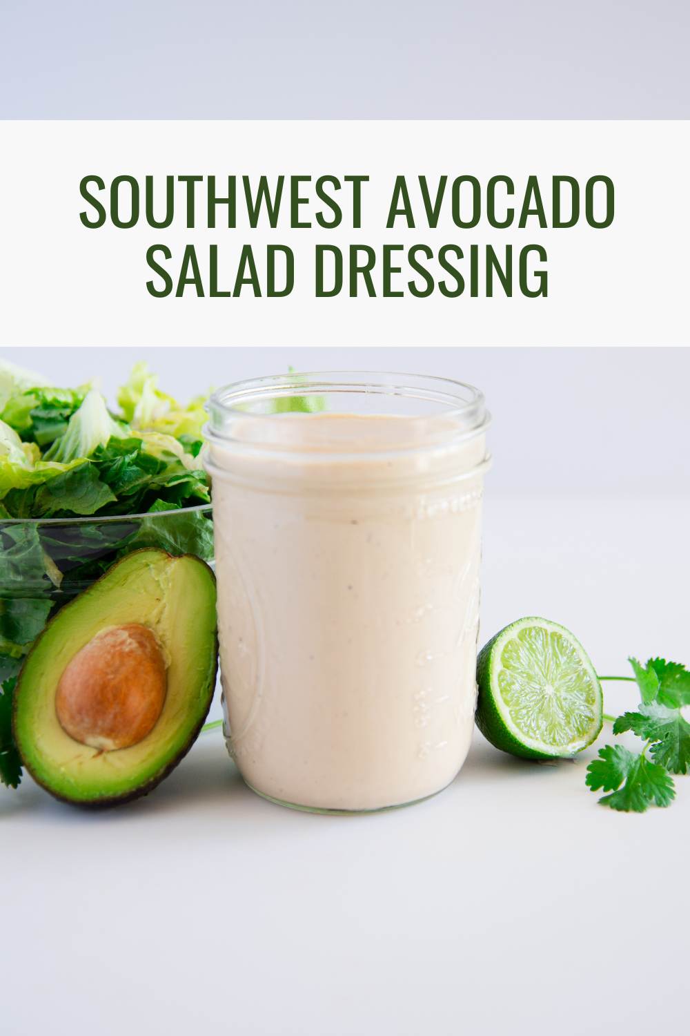 Creamy Southwest Avocado Salad Dressing - An Expression Of Food