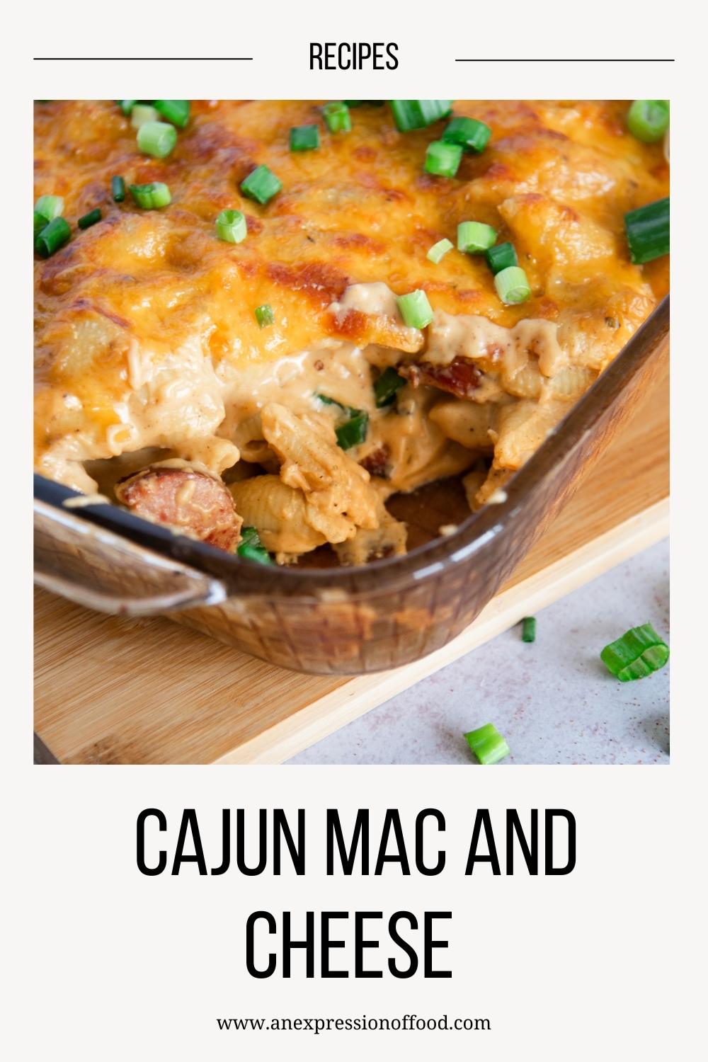 Easy Cajun Mac & Cheese with Kielbasa - An Expression Of Food