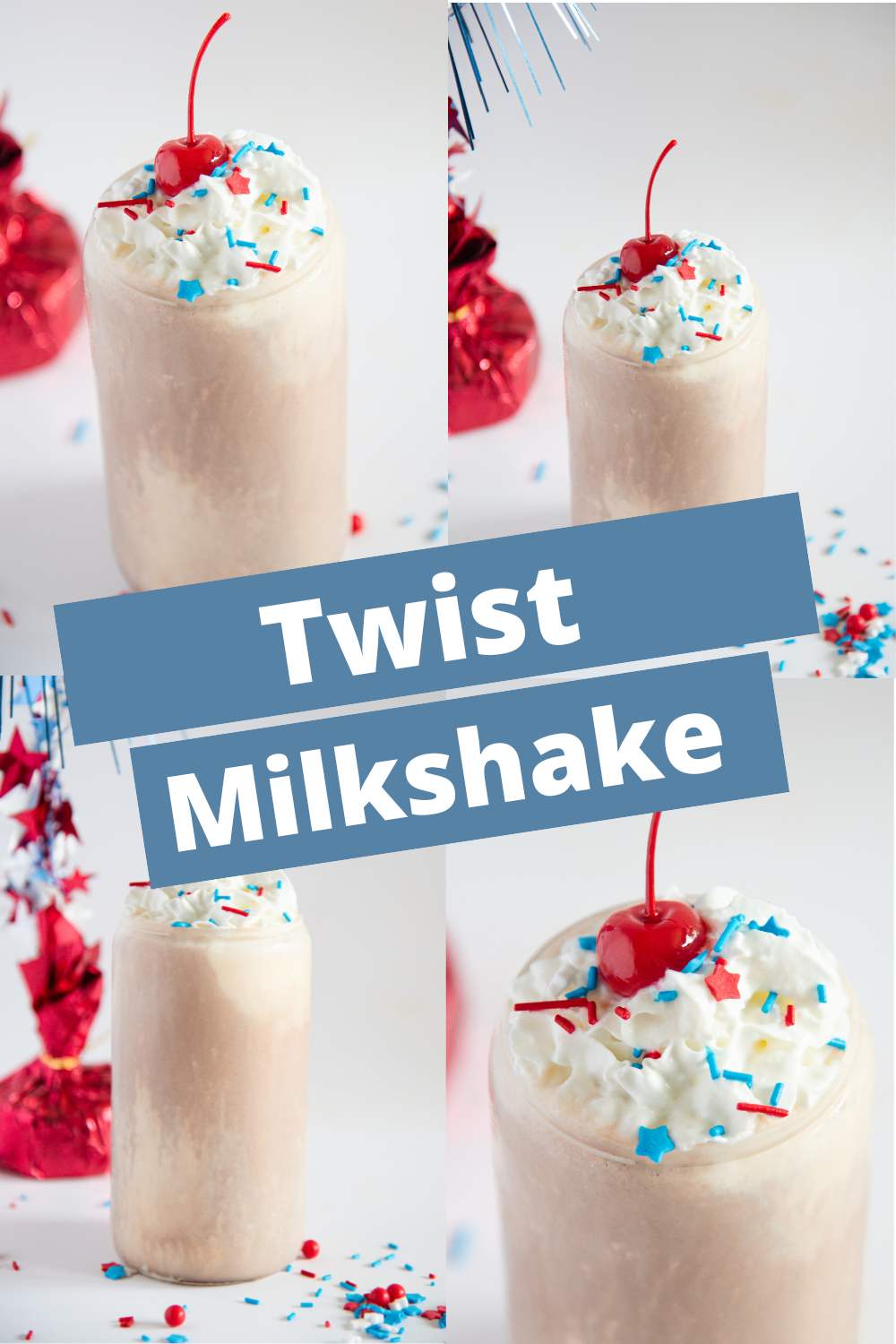 Twist Milkshake Recipe (vanilla & chocolate shake) - An Expression Of Food