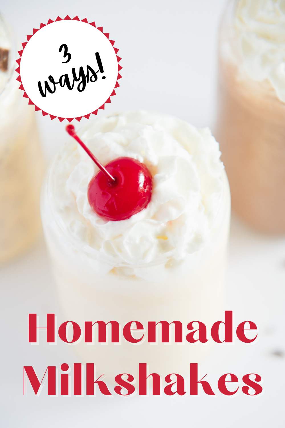 Homemade Milkshakes (3 easy milkshake recipes) - An Expression Of Food