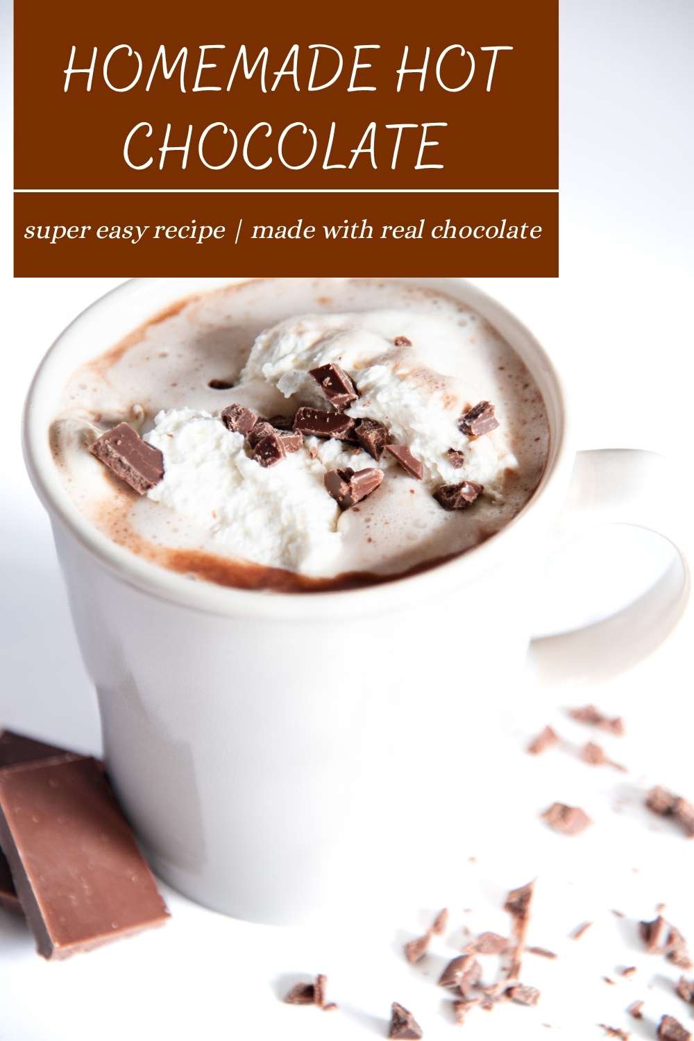 Decadent Homemade Hot Chocolate Recipe - An Expression Of Food
